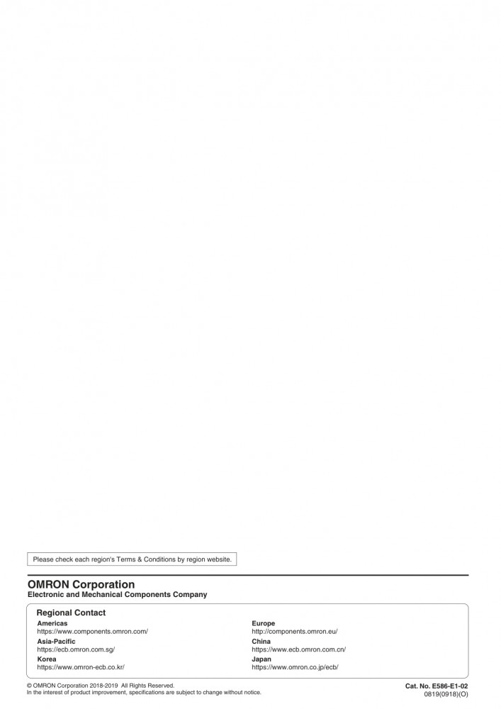 OMRON EE-SX4173-P3-Z datasheet page 9