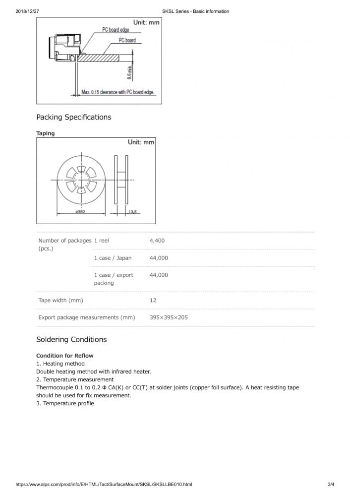 SKSLLBE010 technical document page 3