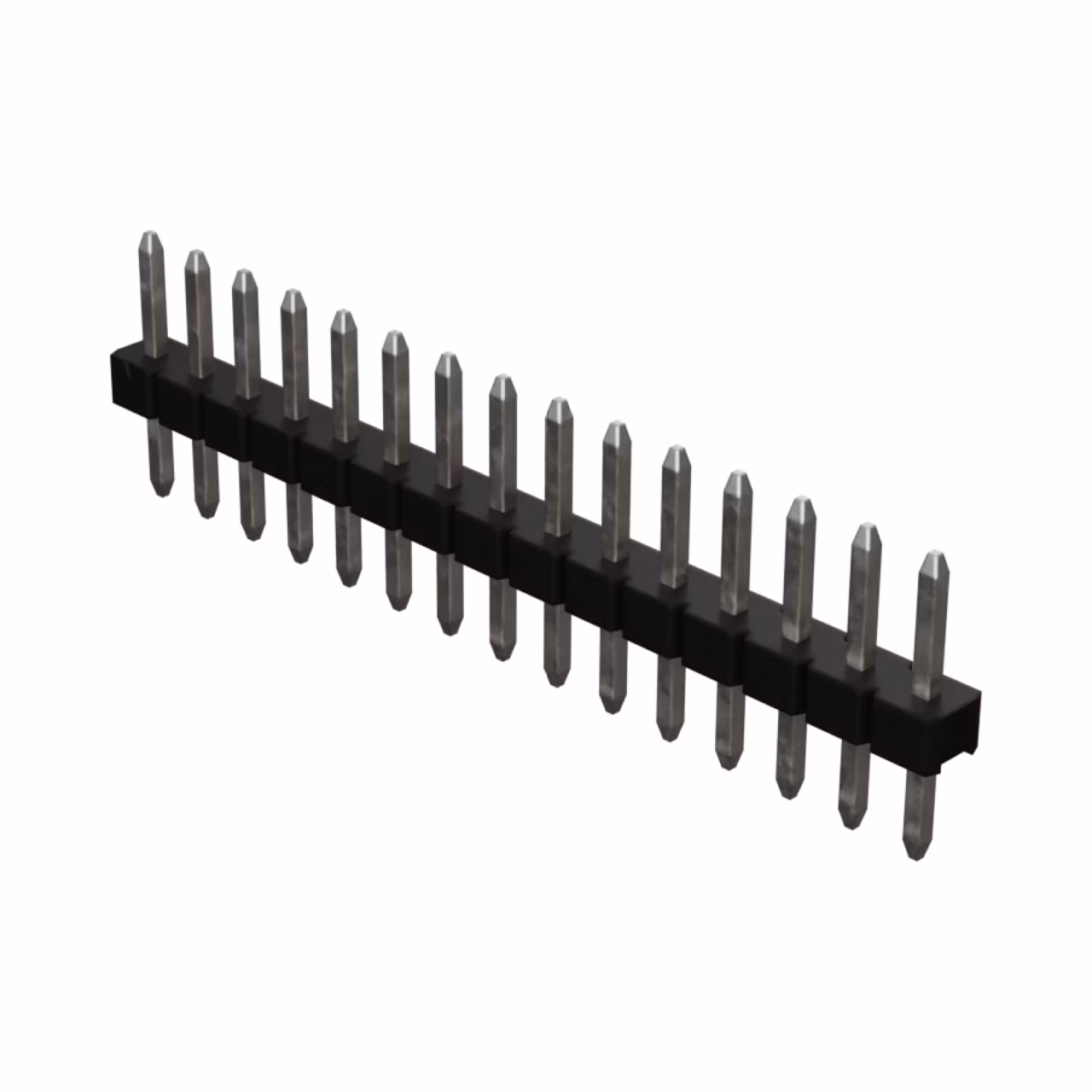 2.00mm Pitch Milli-Grid Header, Vertical, Through Hole, Breakaway, 15 Circuits, 2.50µm Tin (Sn) Plating, Mating Pin Length 3.70mm, Tail Length 3.00mm, Lead-Free for sale