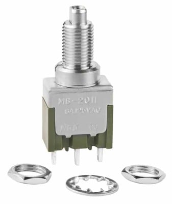 Bushing Mount Miniature Pushbutton for sale