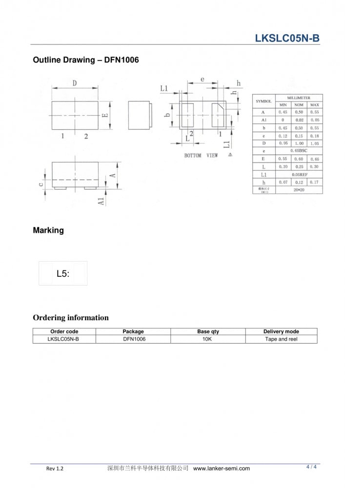 LKSLC05N-B datasheet page 4