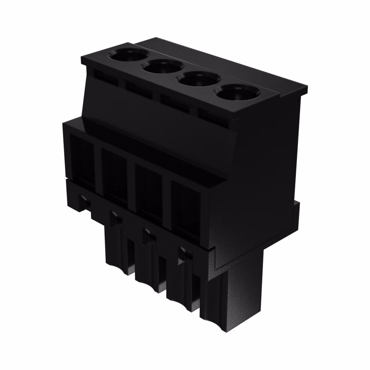 3.81mm Pitch Eurostyle Vertical Plug, Rear Wire Entry, 4 Circuits for sale