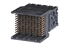Impact 100 Ohm 2 Pair Right-Angle Male Header, Unguided, Open Endwall, 10 Columns, 60 Circuits, Pin Length 4.90mm, Plated Through Hole Dimension 0.46mm, Lead-Free