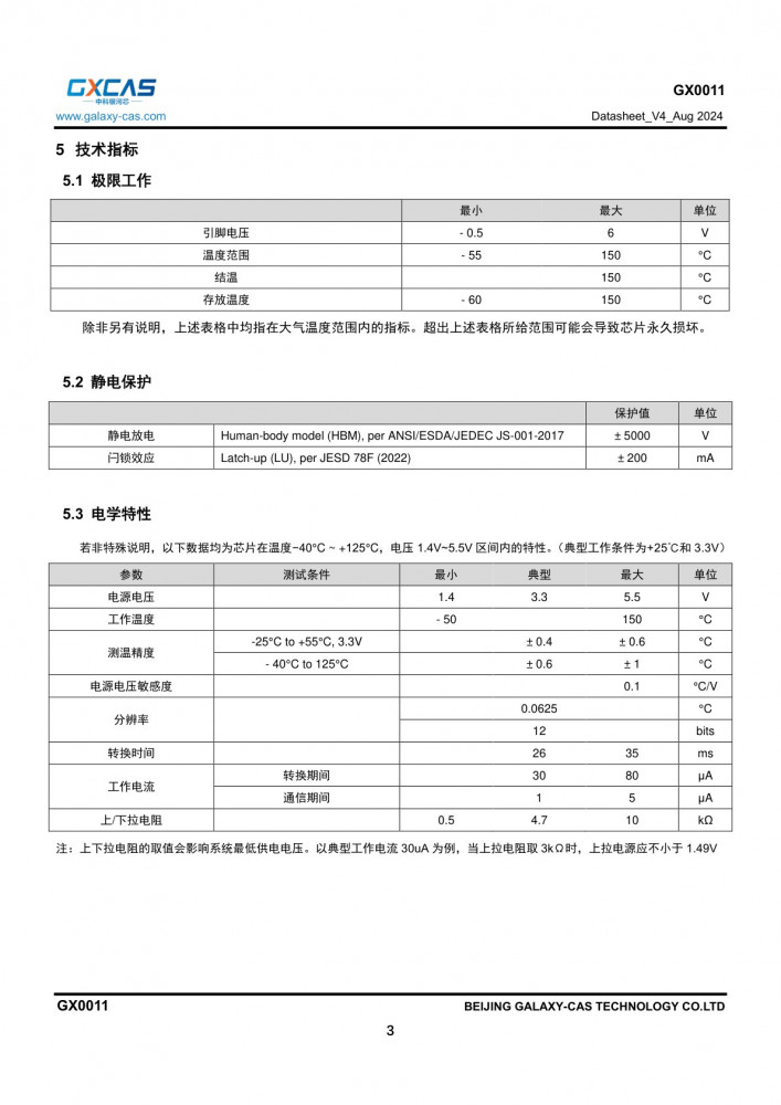 GX0011WS technical document page 3