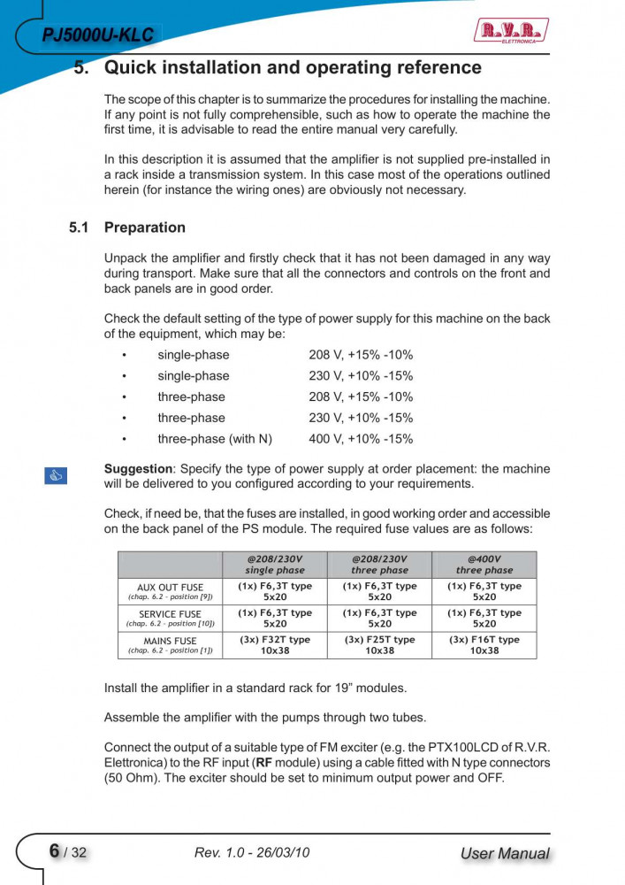PJ5000U-KLC document page 10