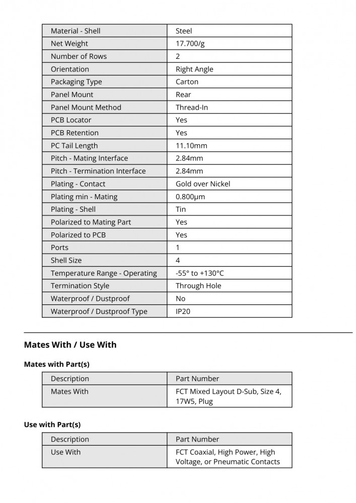 MOLEX 1731070615 drawing preview, page 3
