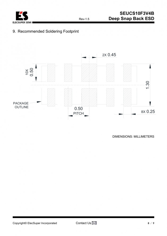 SEUCS10F3V4B datasheet page 8