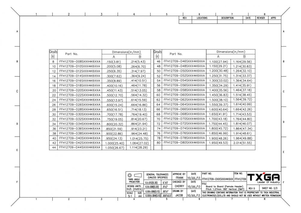 TXGA FFH12709 drawing page 4