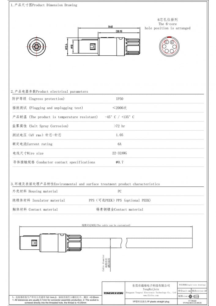 1P.PAG.M0.6.CA.NN.65 technical document page 1