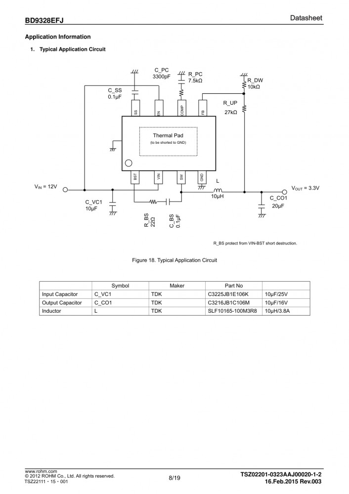 BD9328EFJ-E2 datasheet page 8