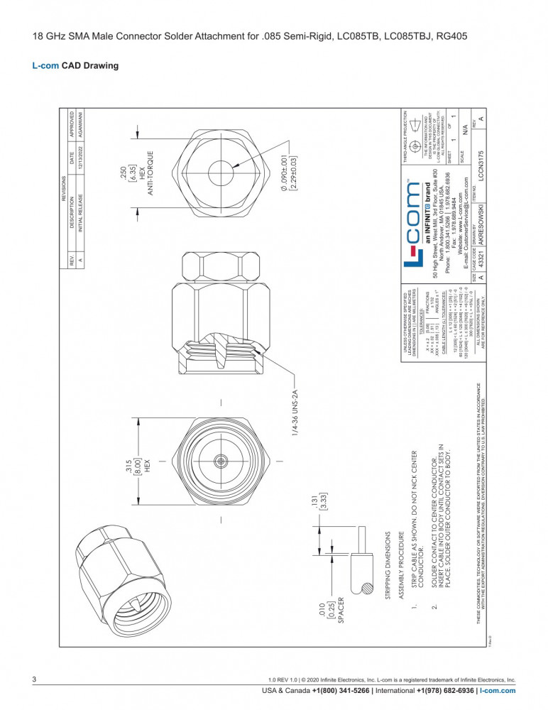 LCCN3175 technical document page 3