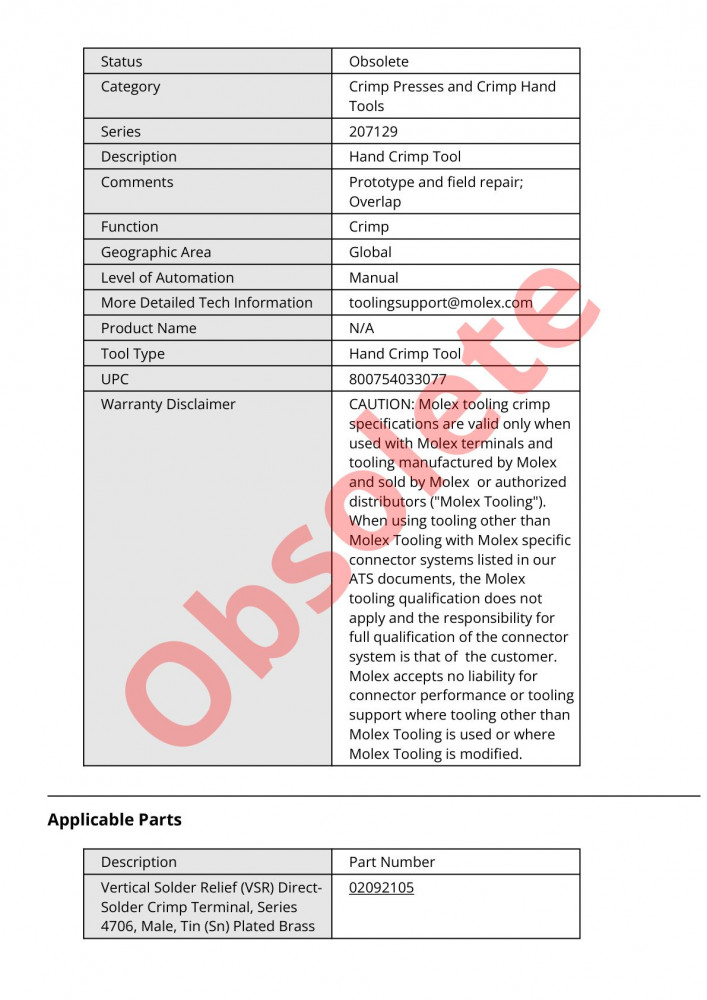 11010066 product document image, page 2