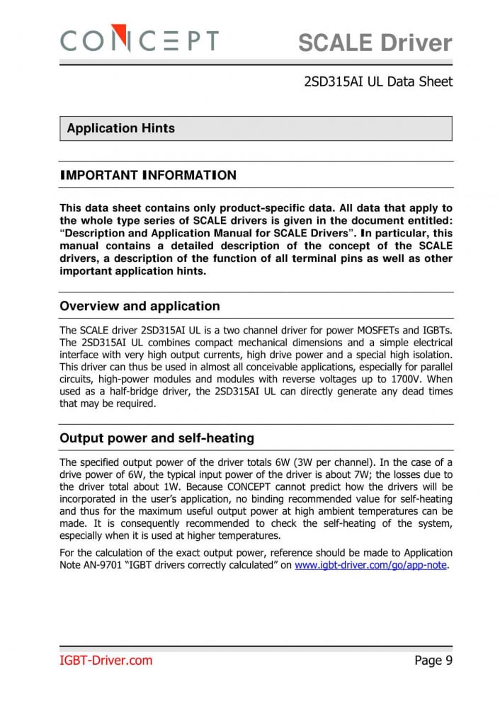 2SD315AI UL datasheet page 9