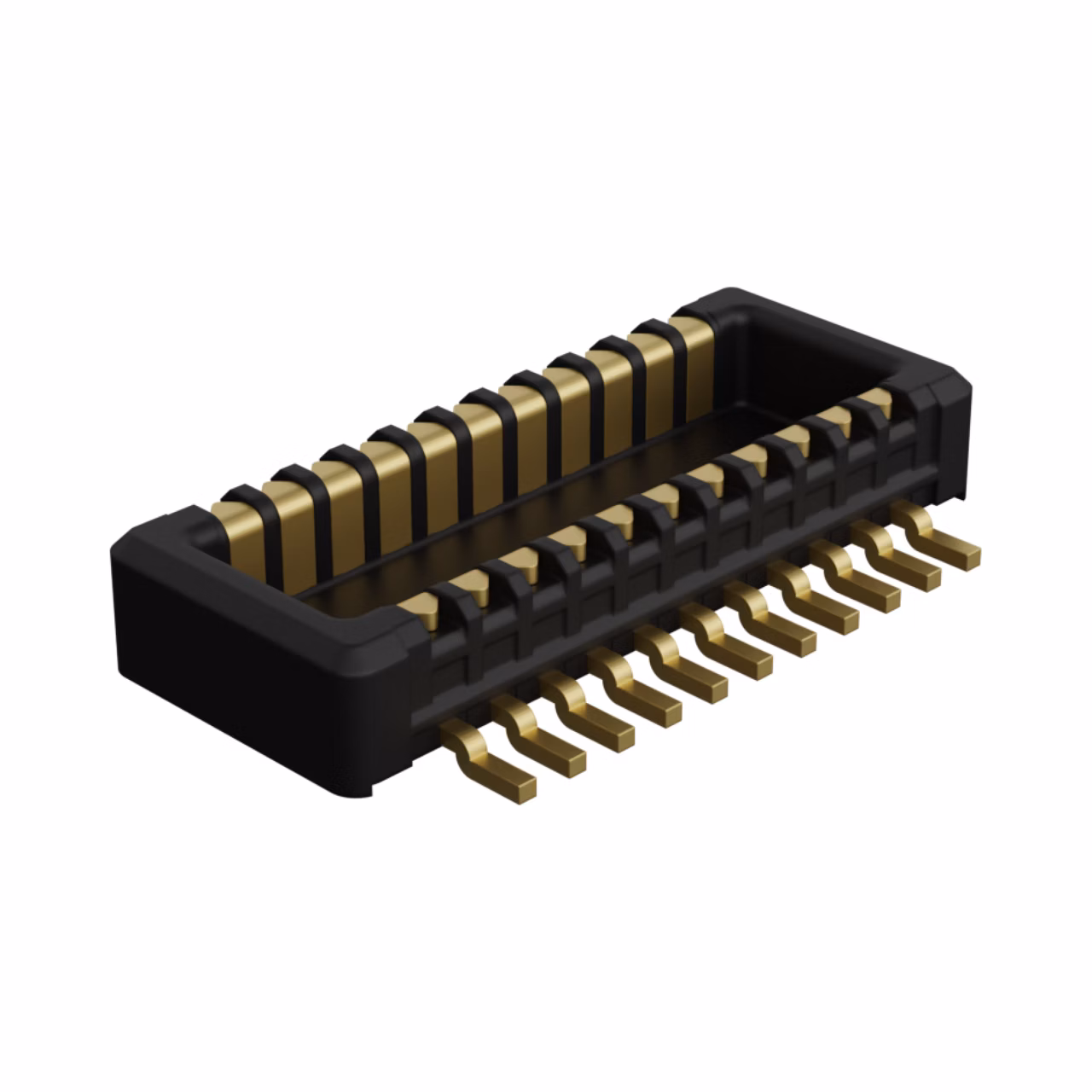 0.50mm Pitch SlimStack Plug, Surface Mount, Dual Row, Vertical, 1.50mm Stack Height, 22 Circuits for sale