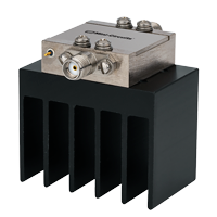 Connectorized SMA, Medium Power, Linear Amplifier, 2 MHz to 500 MHz, 50Ω