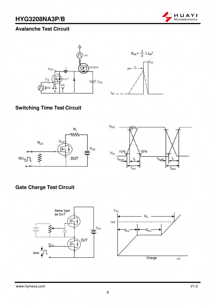 HY3208NA3P datasheet page 6