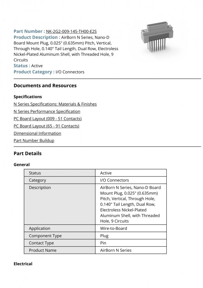 Product document visual, page 1