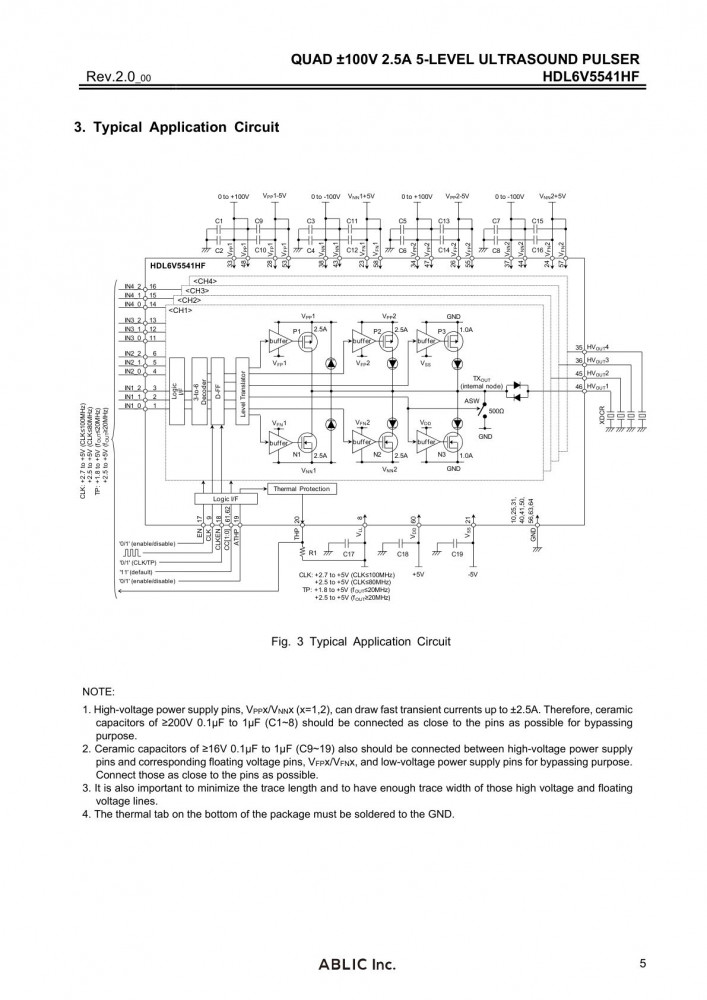 HDL6V5541HF datasheet page 5