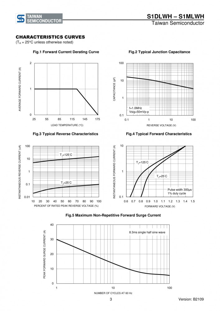 S1GLWH datasheet page 3