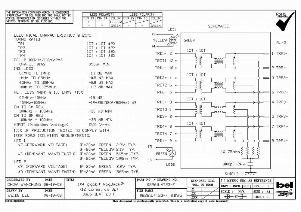 0826-1L4T-23-F technical drawing page 1