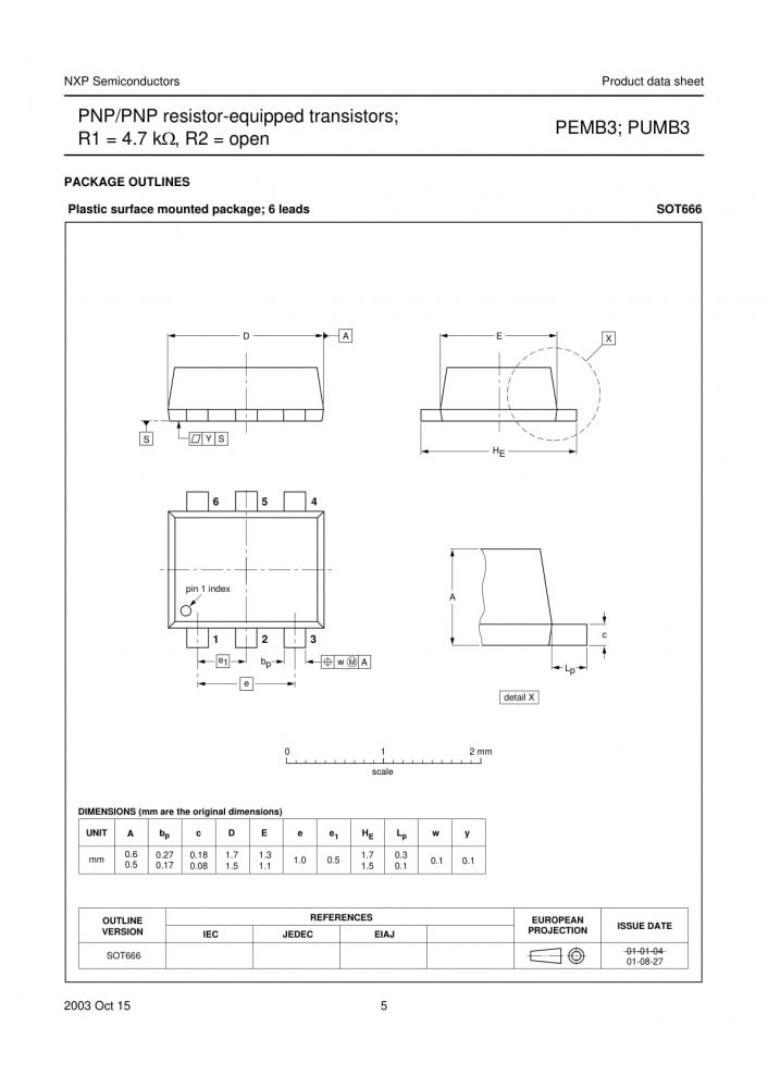 PUMB3 datasheet page 6