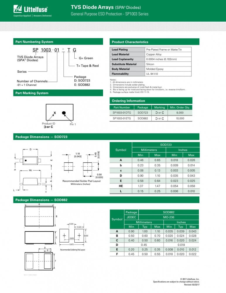 SP1003-01ETG datasheet page 4