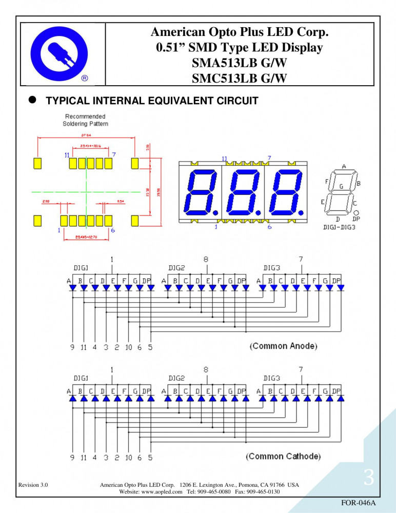 SMC513LB datasheet page 3