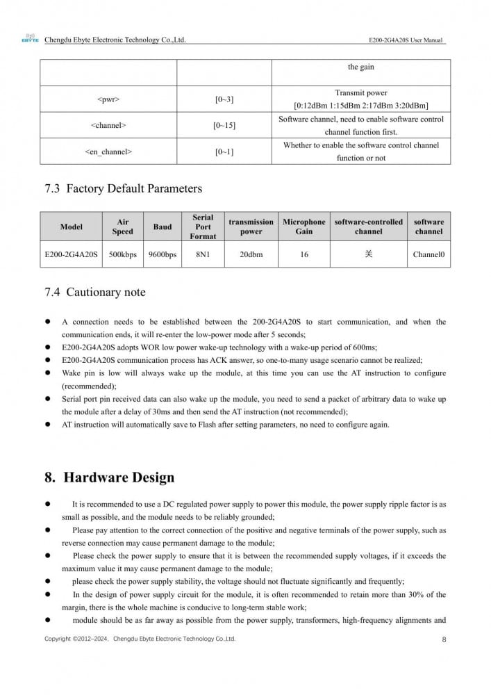 E200-2G4A20S manual page 10