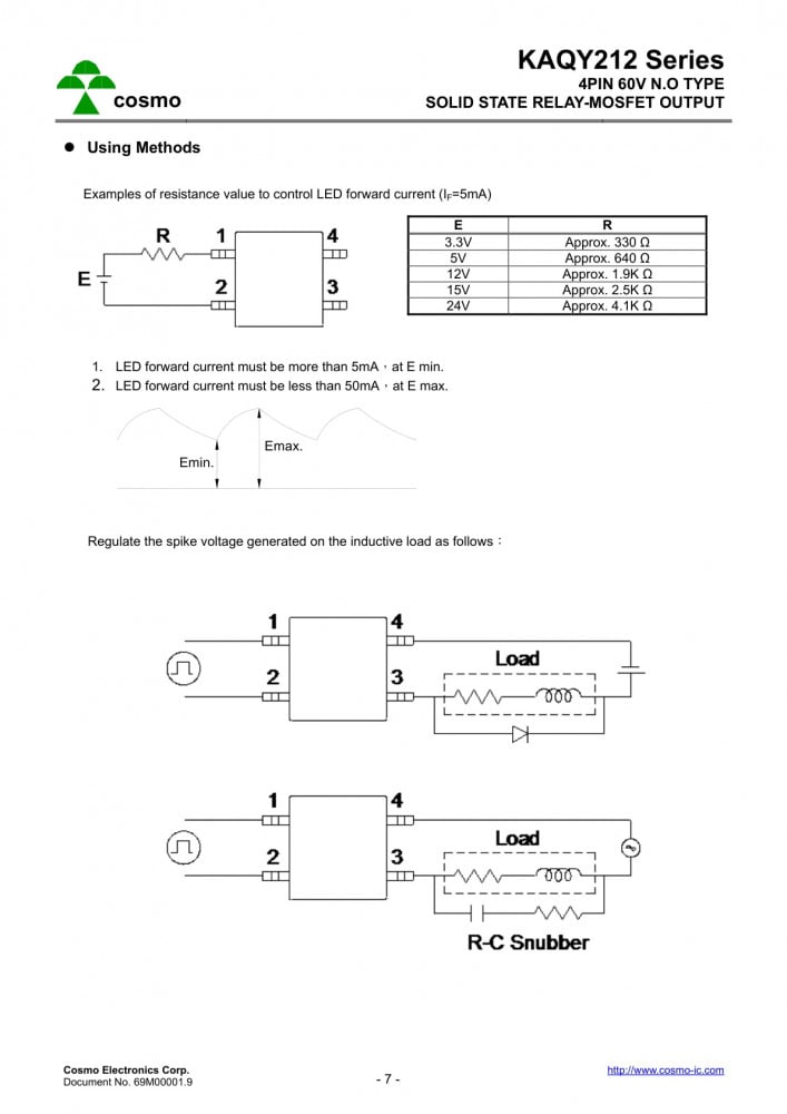 KAQY212ATLD datasheet page 7