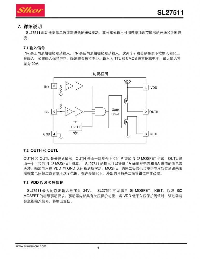 SL27511 datasheet page 6
