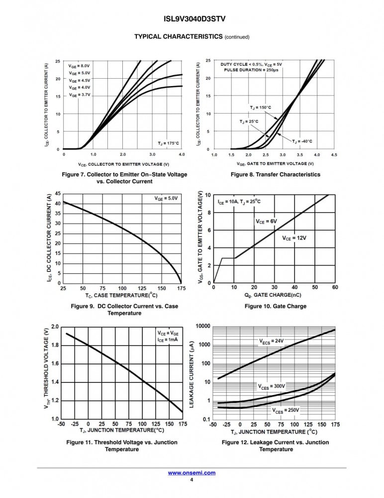 ISL9V3040D3STV datasheet page 4
