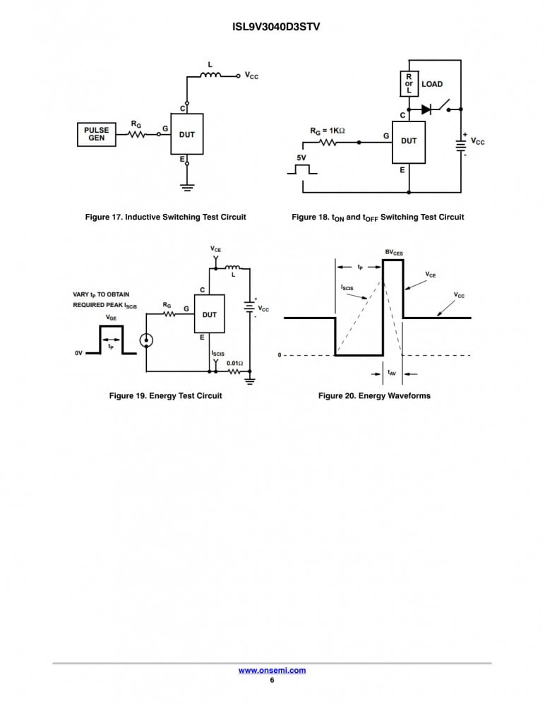 ISL9V3040D3STV datasheet page 6