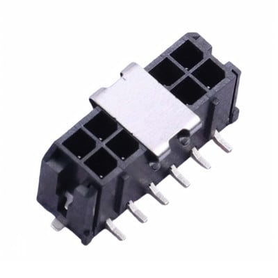 HanElectricity MX3.0-2x8ALT Male Pin Header, 2x8 Pin Dual Row Connector for PCB Mounting