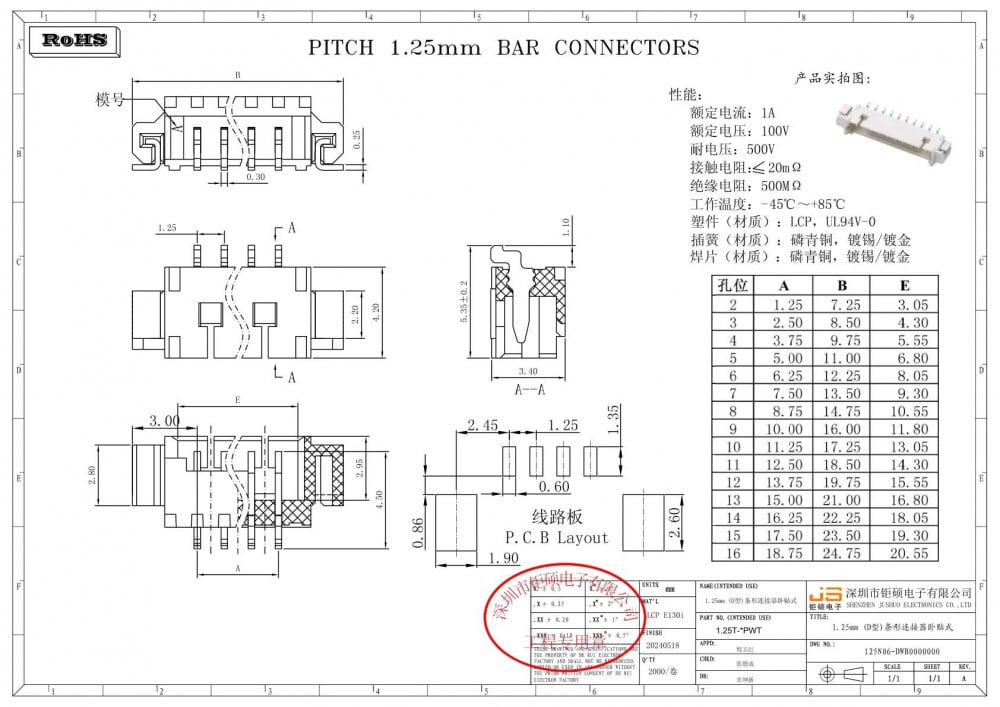 JUSHUO 1.25T-8PWT document page 2