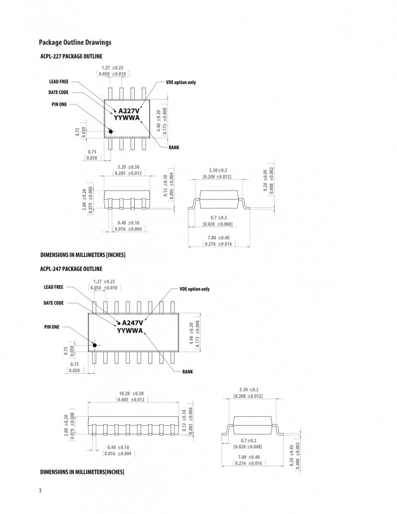 ACPL-227-50CE datasheet page 3