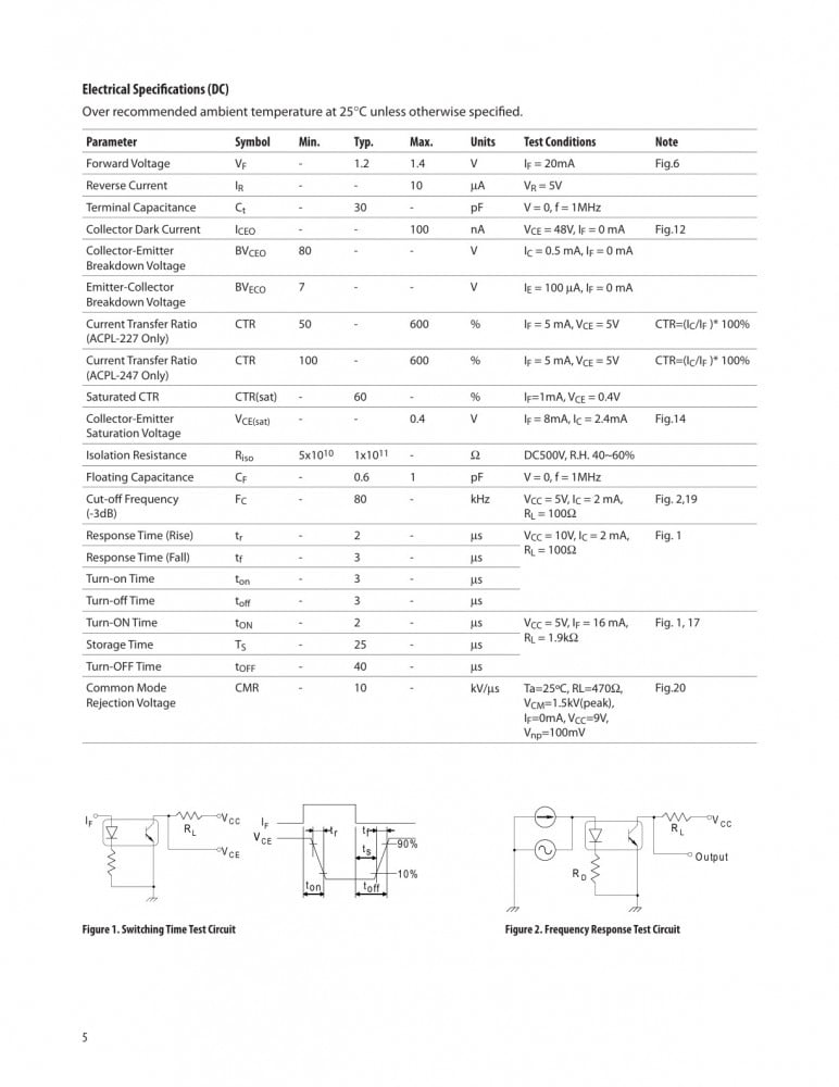 ACPL-227-50CE datasheet page 5