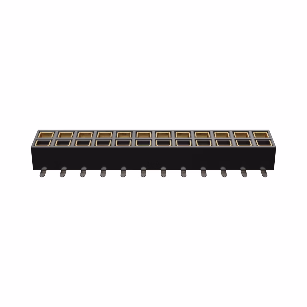 2.00mm Pitch Milli-Grid Receptacle, Surface Mount, Bottom Entry, 0.38µm Gold (Au) Plating, 24 Circuits, Tube, Lead-Free for sale
