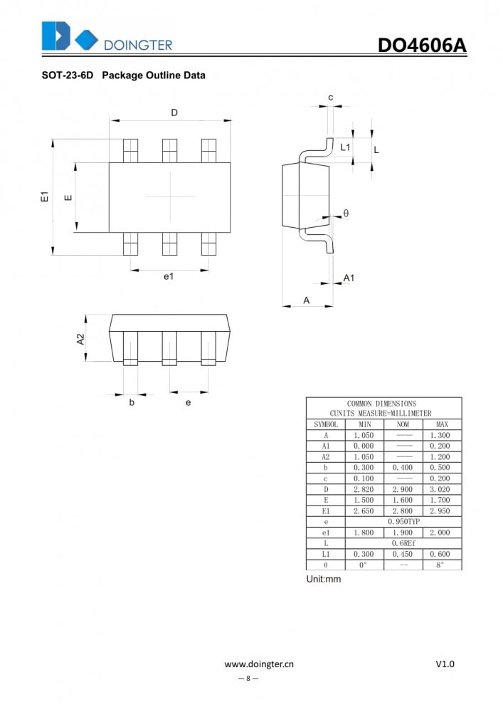 DO4606A datasheet page 8