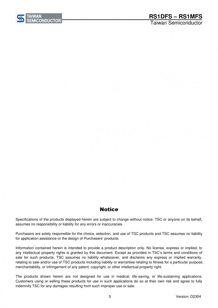 RS1GFS technical document page 5