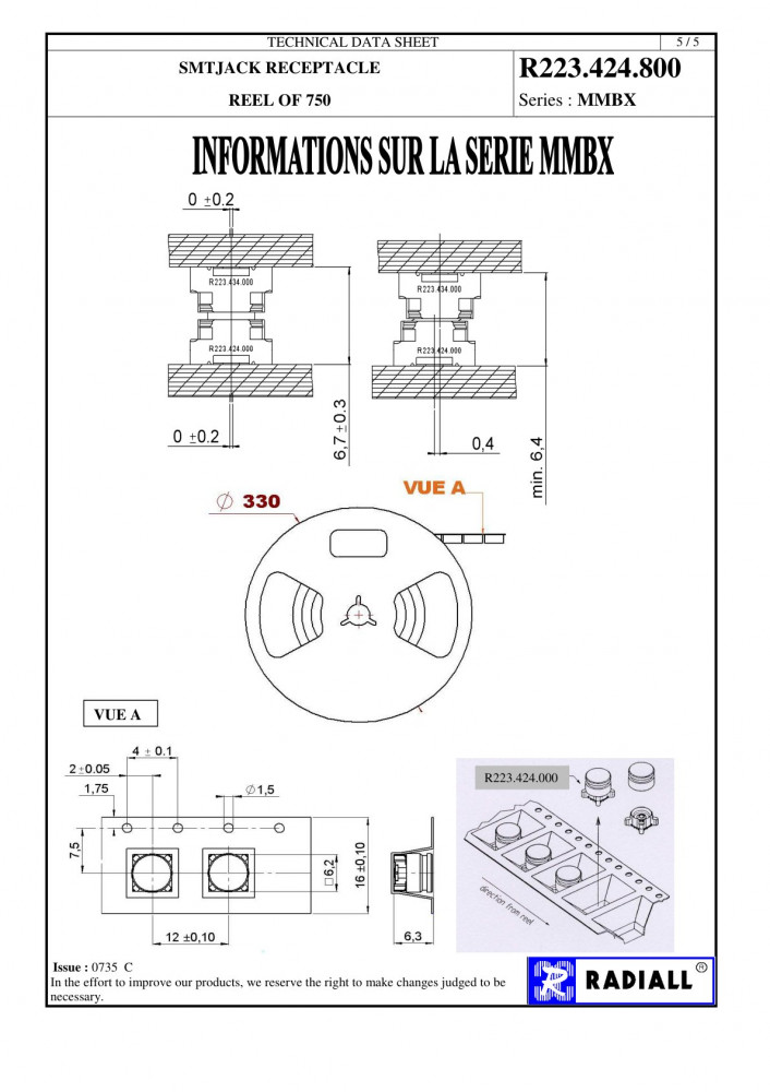 R223424800 datasheet page 5