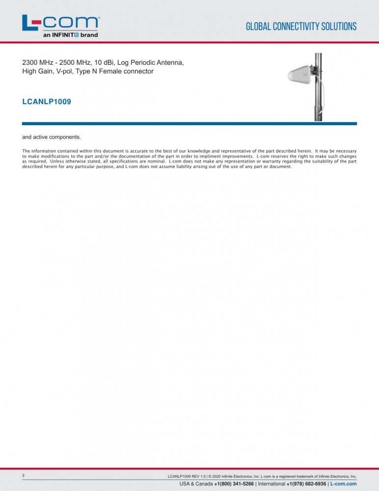 LCANLP1009 datasheet page 3