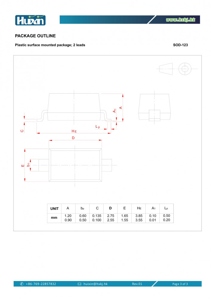 BZT52B5V6W datasheet page 3