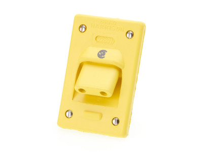 AirBorn AirStrip Cable Mount Receptacle, Vertical, Single Row, 0.050