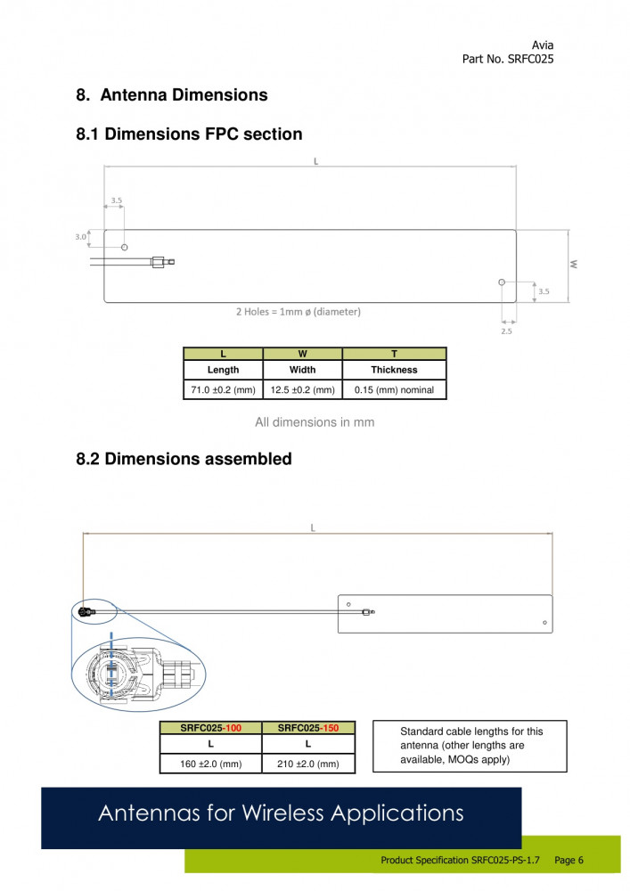 SRFC025-150 datasheet page 6