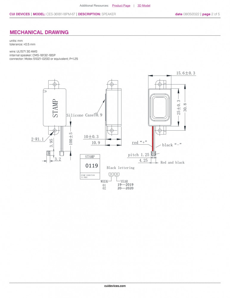 CES-361811-18PM-67 datasheet page 2
