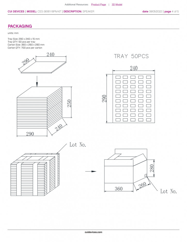 CES-361811-18PM-67 datasheet page 4