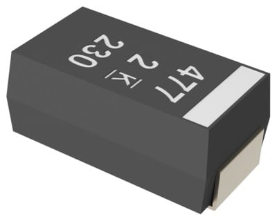KEMET A700V477M2R5ATE4R5 Aluminum-Polymer Capacitor