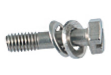 Heavy-Duty Zinc-plated Stainless Steel Screw, M6x25 Thread