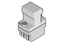 Installation Press-In Tool for Impact 85 Ohm Vertical Backplane Assembly  (5-Pair by 8 Column Assemblies)