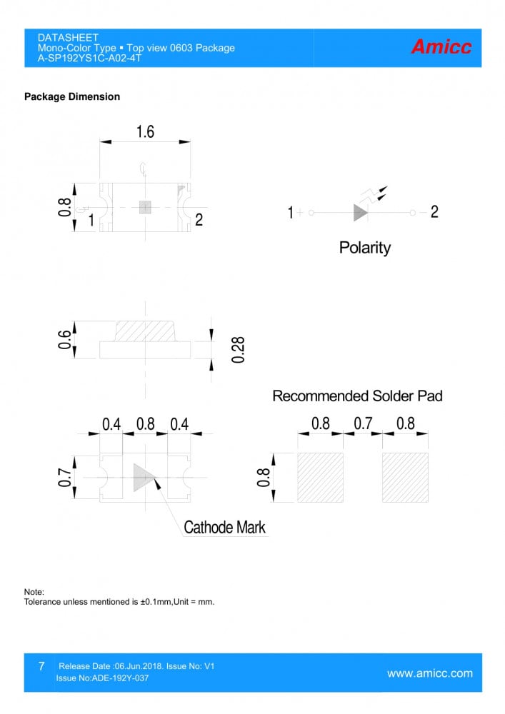 A-SP192YS1C-A02-4T approval sheet page 7